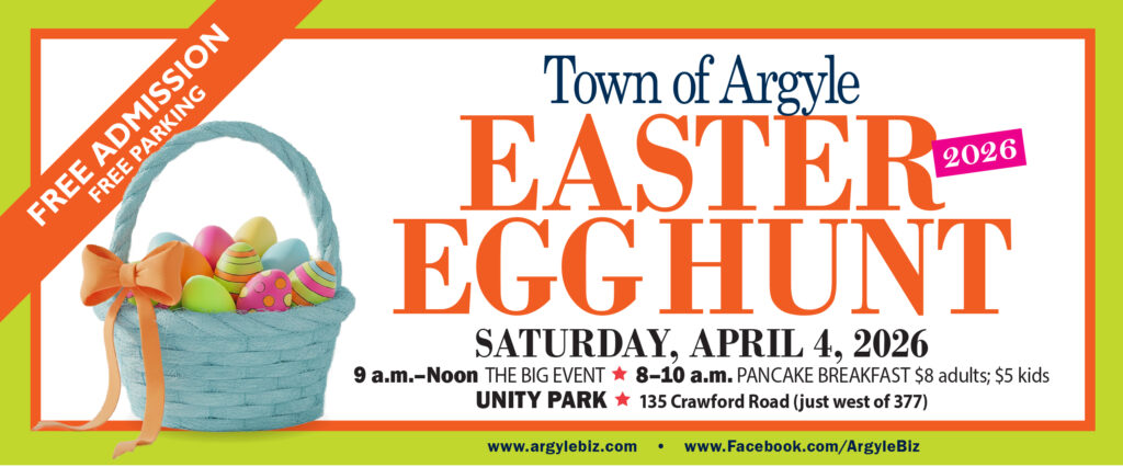 Town of Argyle Easter Egg Hunt 2026 - Argyle Business Association