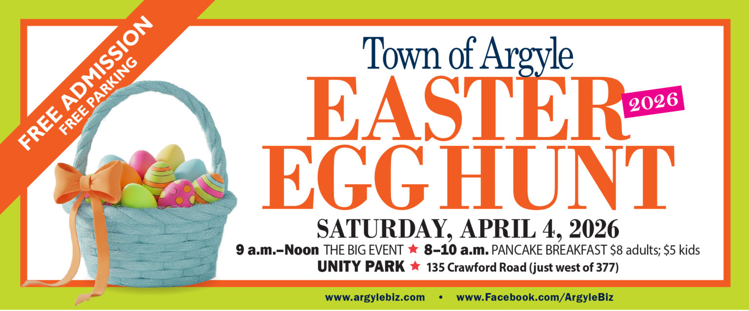 Town of Argyle Easter Egg Hunt 2026 - Argyle Business Association