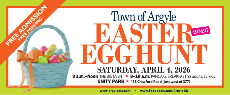 Town of Argyle Easter Egg Hunt 2026 - Argyle Business Association