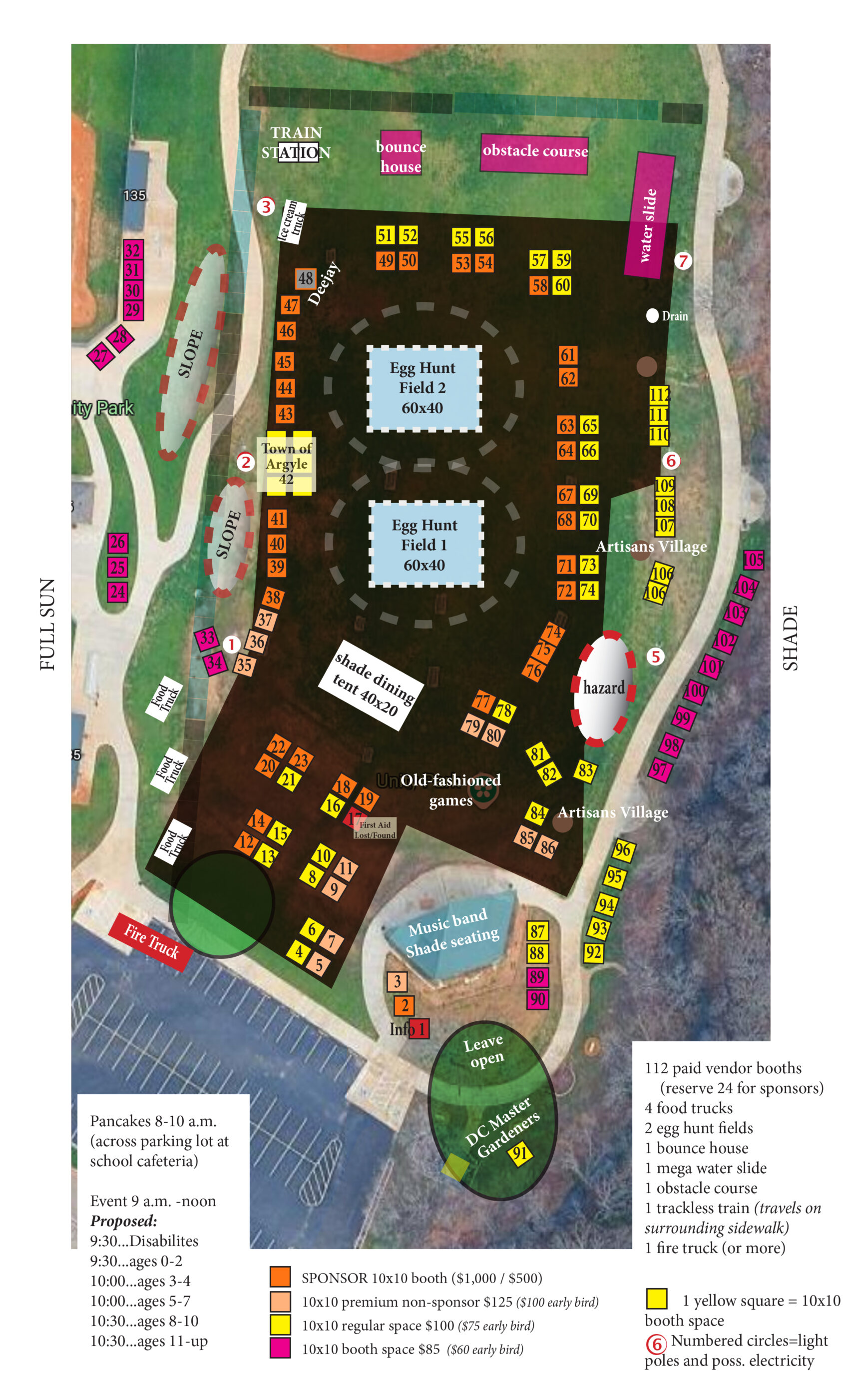 $85 Vendor Booth Space - Town of Argyle Easter Egg Hunt 2026 - Argyle ...